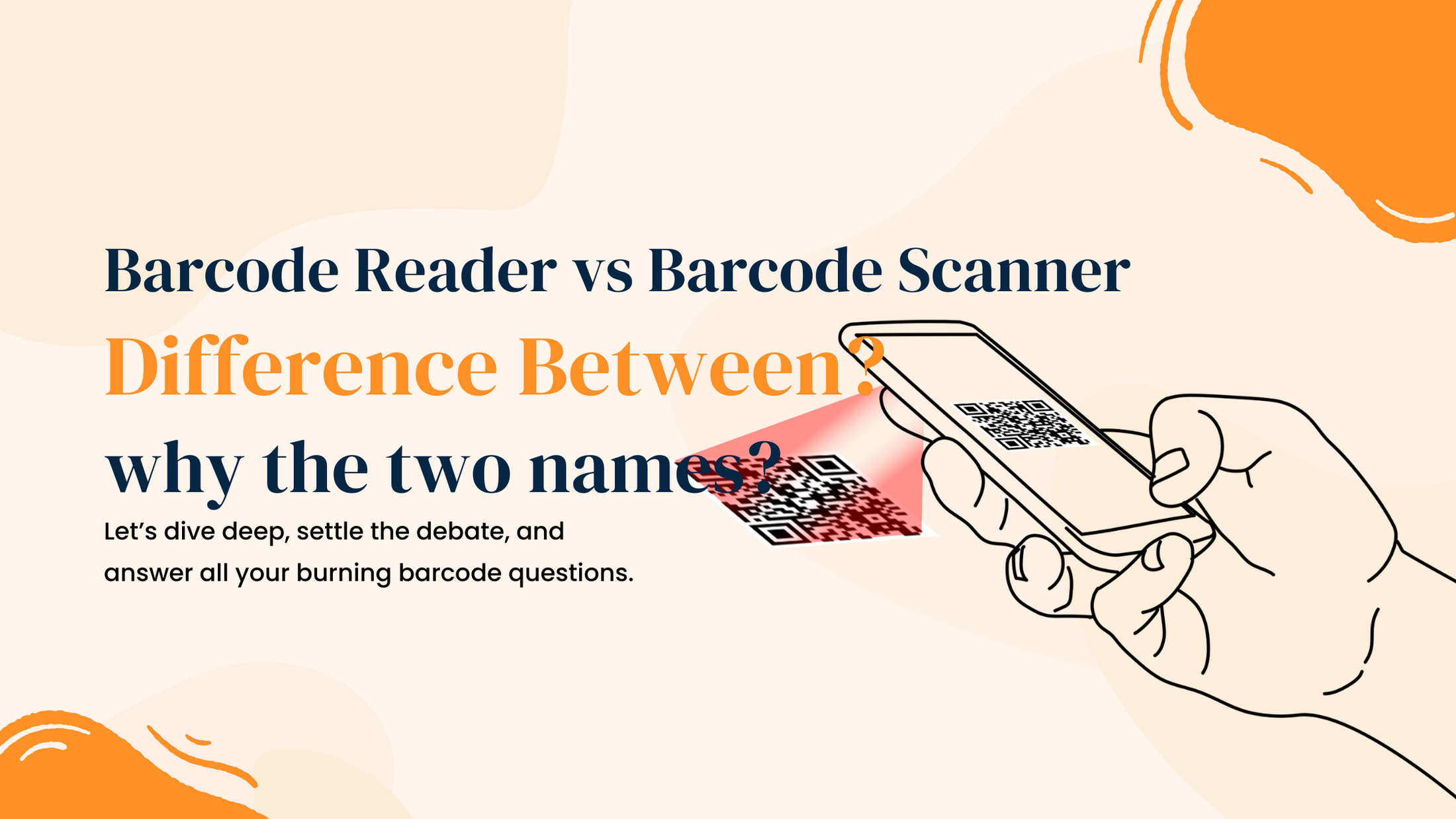 Difference Between a Barcode Reader and a Barcode Scanner? – NETUM