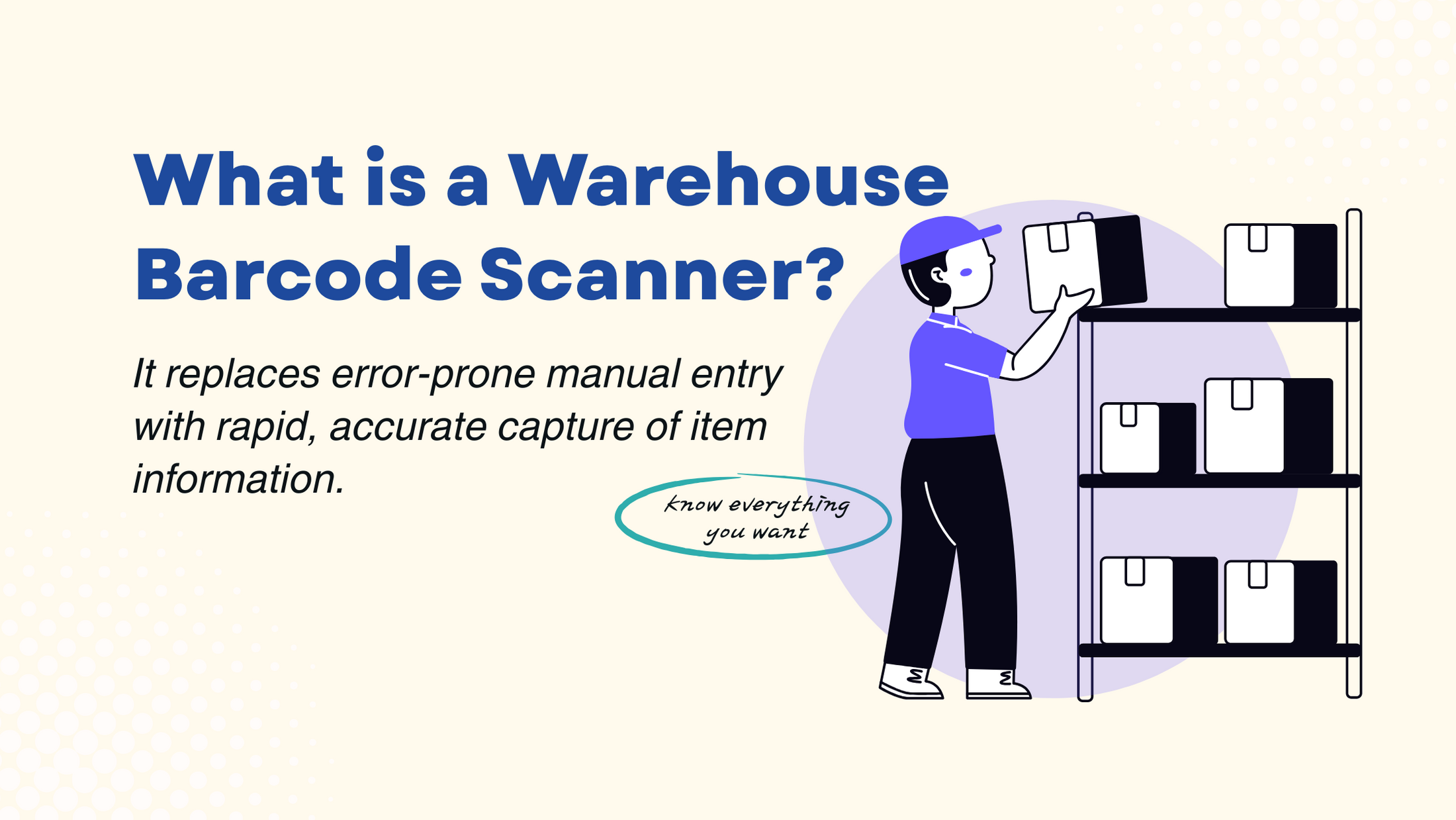 What is a Warehouse Barcode Scanner? – NETUM