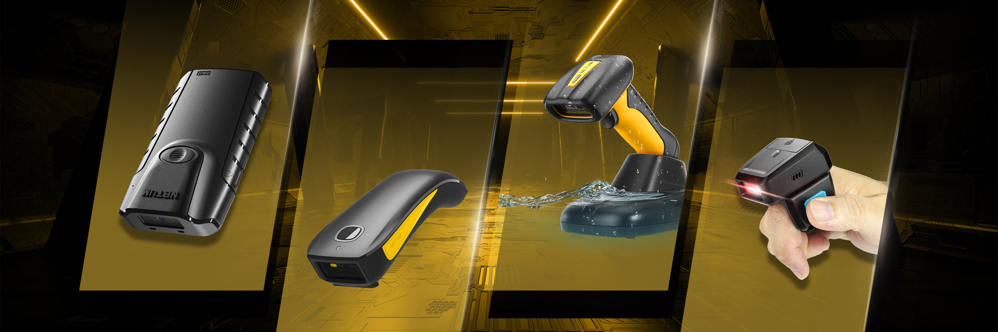 Barcode Scanners | Wireless Bluetooth 2D QR Reader | NETUM