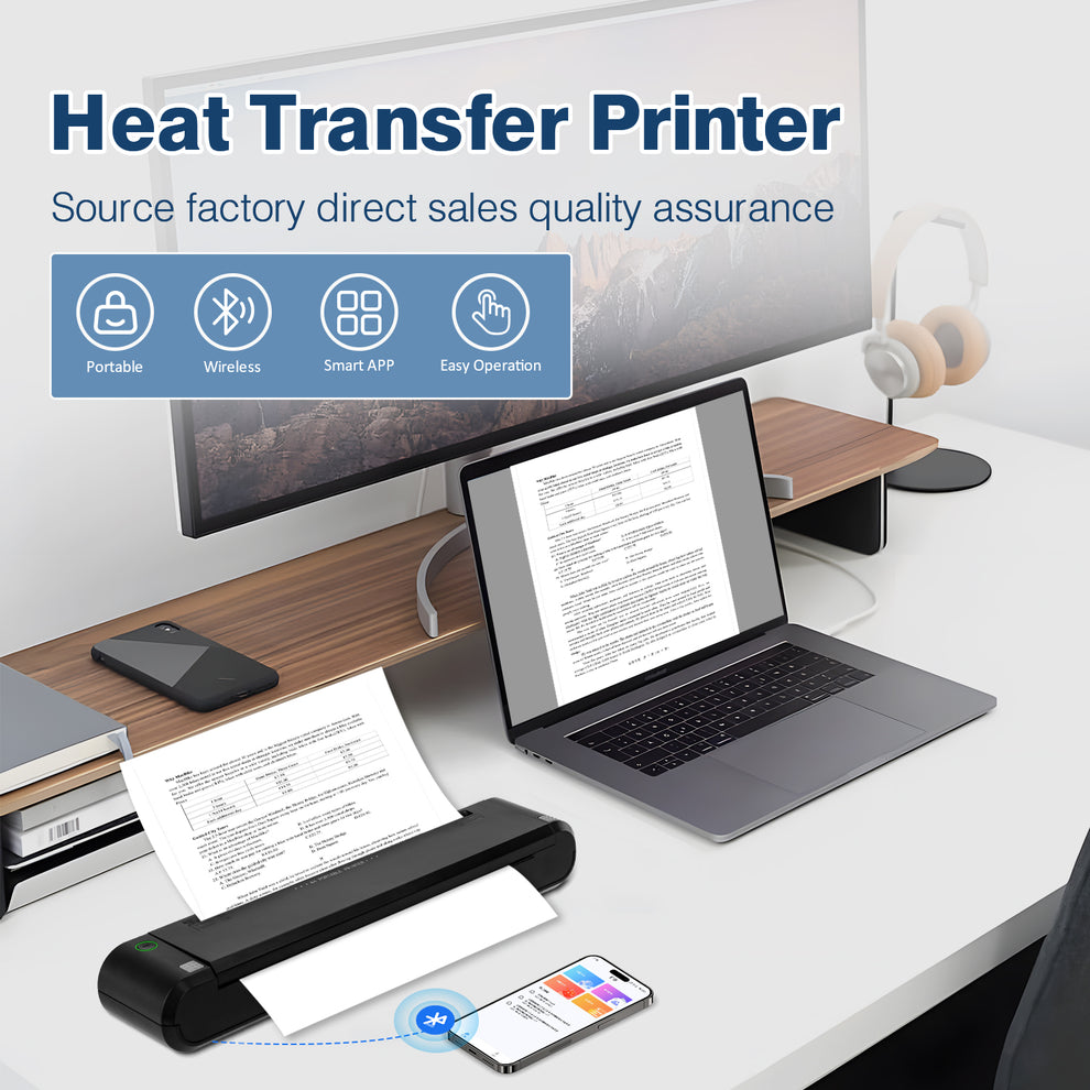 XL-P808 A4 Mobile Printer | Print Directly Anytime, Anywhere – NETUM