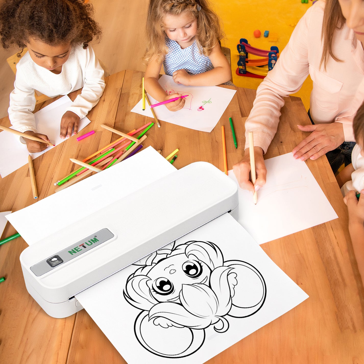 A4 Mobile Printer | Print Directly Anytime, Anywhere – NETUM