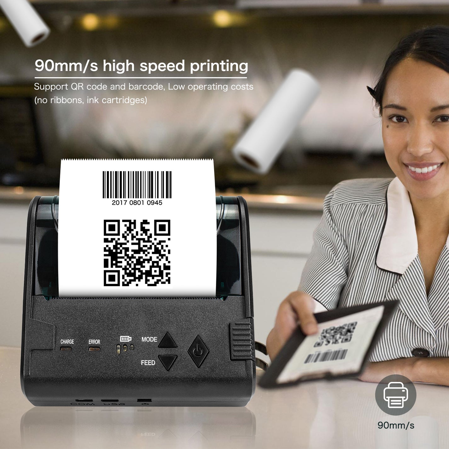 NT-8003DD 80mm Thermal Printer – NETUM