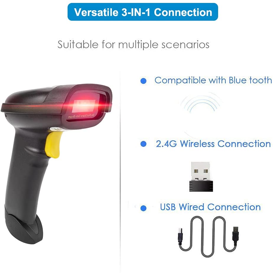 NT-1228BL 2D Bluetooth Barcode Scanner – NETUM