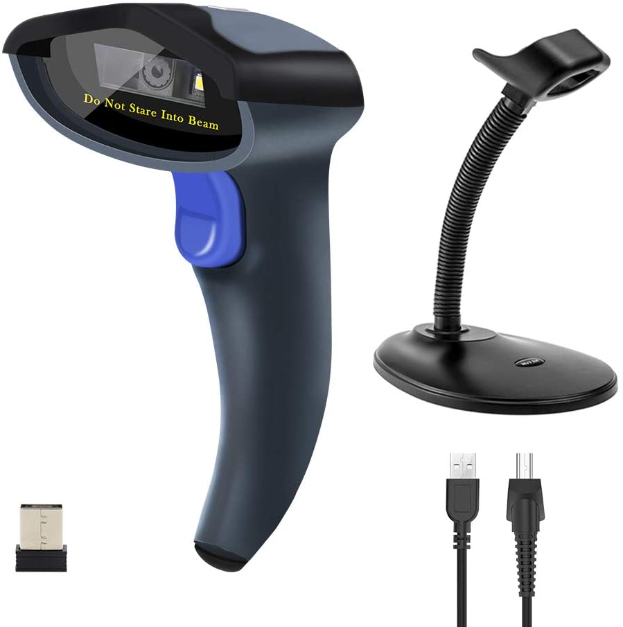 NETUM W6-X Bluetooth & Wireless CCD Barcode Scanner, Image 1D Barcode