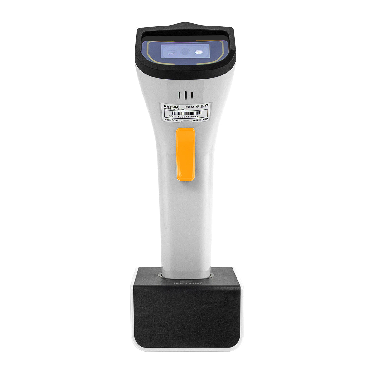 NETUM Wireless Wi-Fi 2D Barcode Scanner Connect with TCP UDP Network P