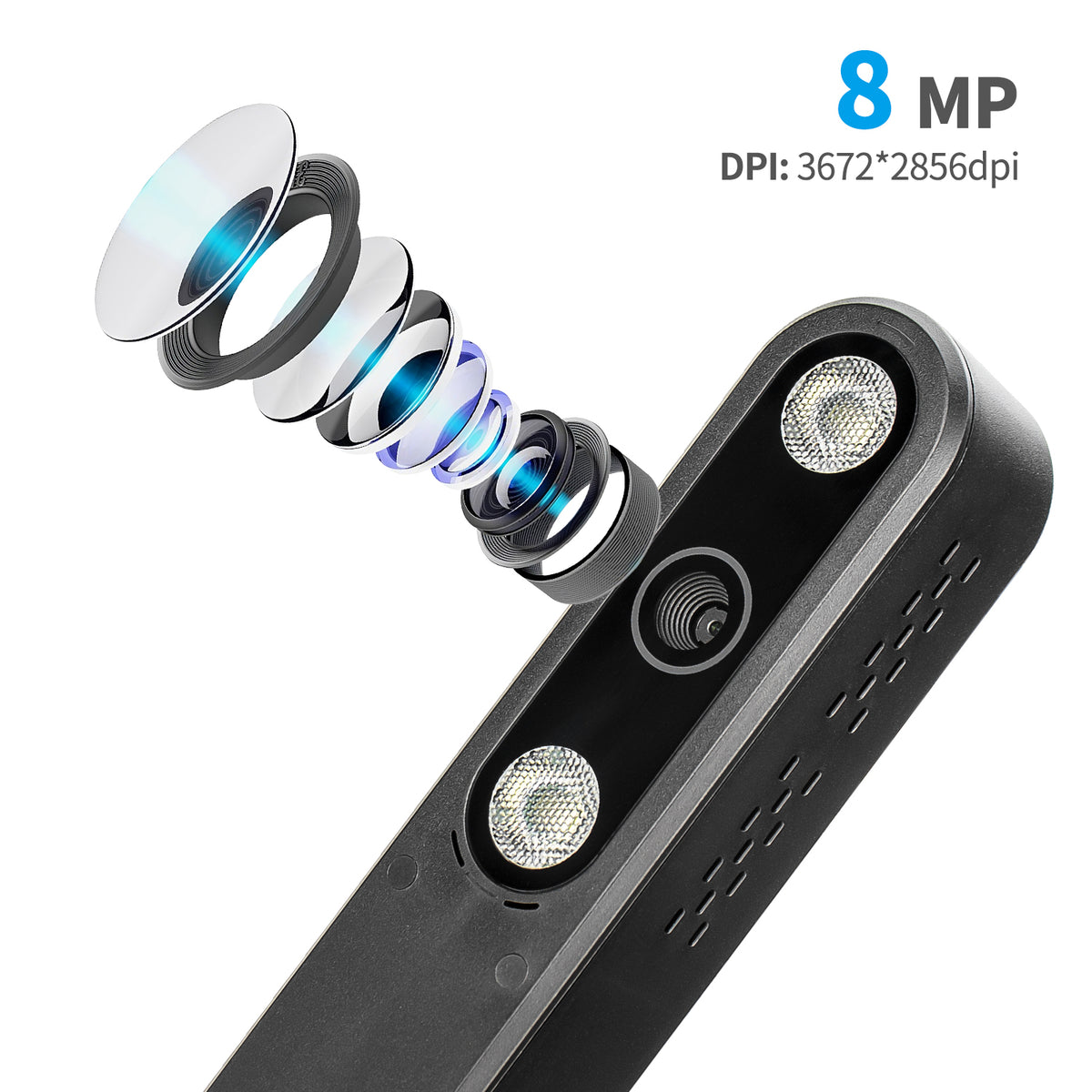 NETUM Book Scanner Portable Document Scanner 8MP-13MP Autofocus / Fixe