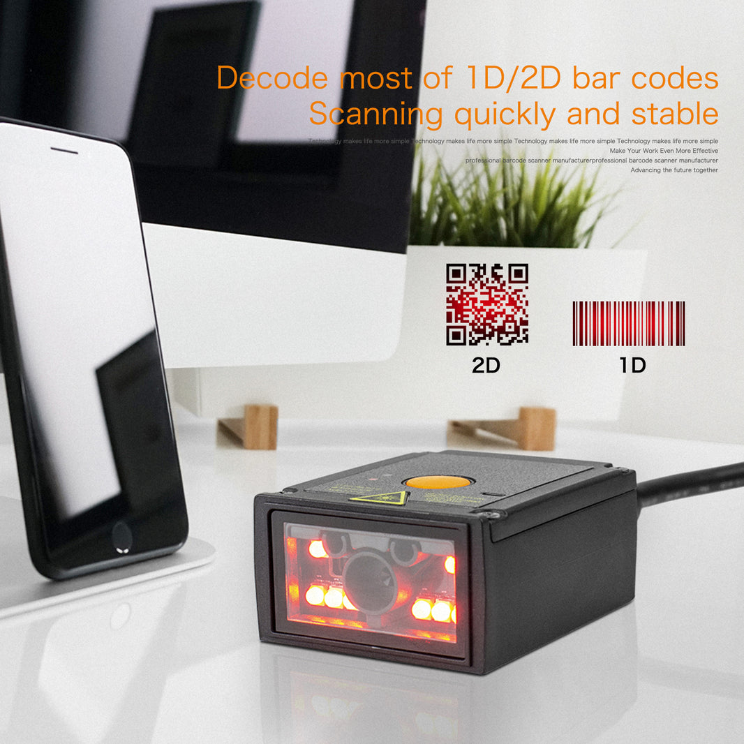 Barcode Scanners | Wireless Bluetooth 2D QR Reader | NETUM